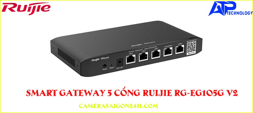 RG-EG105G V2 Smart Gateway 5 cổng RUIJIE