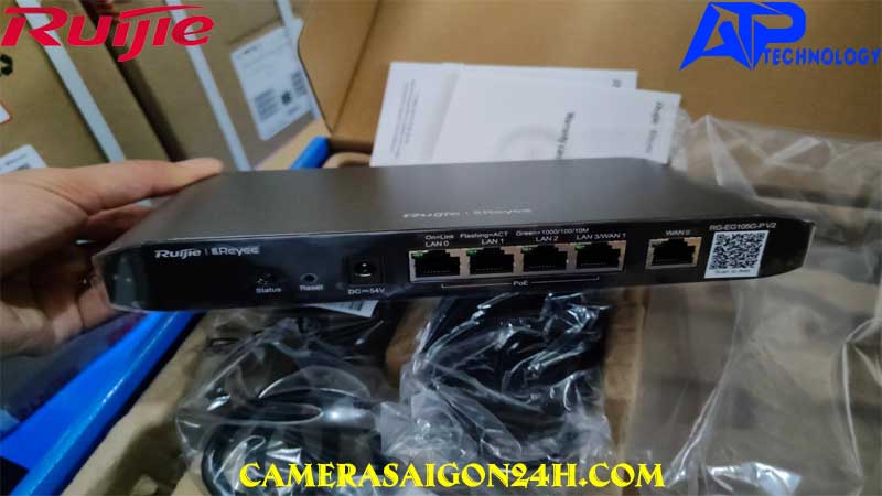 RG-EG105G-P V2 Smart Gateway 5 cổng RUIJIE