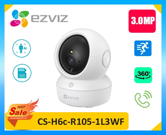 Camera Wifi Ezviz CS-H6c-R105-1L3WF 3.0MP