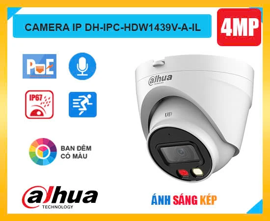 Camera Dahua DH-IPC-HDW1439V-A-IL (VN) 4MP