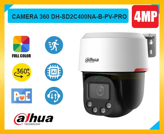 Camera Dahua DH-SD2C400NA-B-PV-PRO