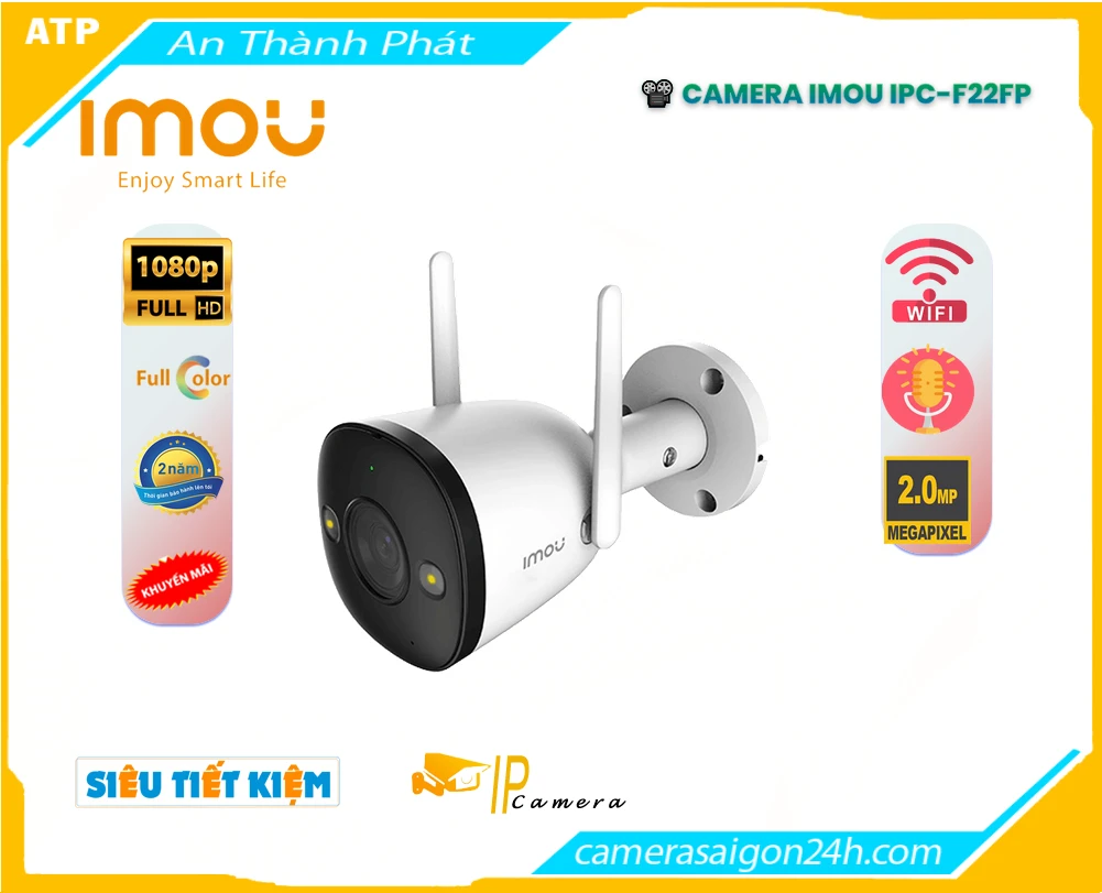 Camera WiFi Imou IPC-F22FP