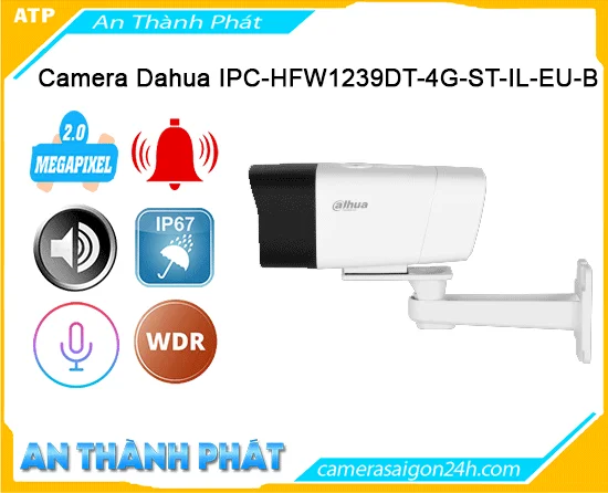 Camera Dahua DH-IPC-HFW1239DT-4G-ST-IL-EU-B