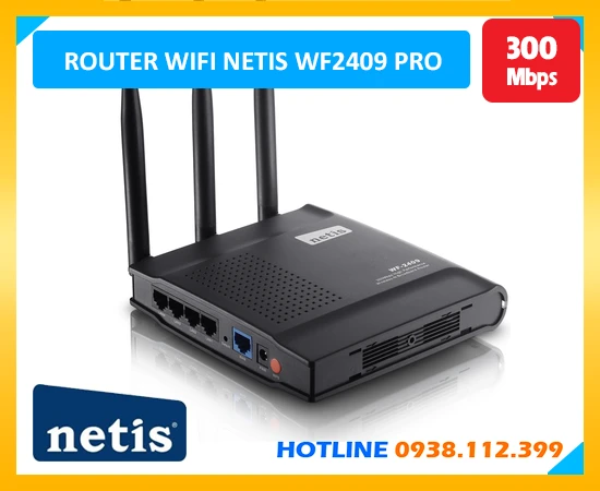 Router Wifi Netis WF-2409 PRO (300Mbps)